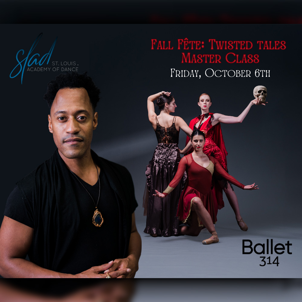 SLAD | St. Louis Academy of Dance | Master Class | Robert Poe